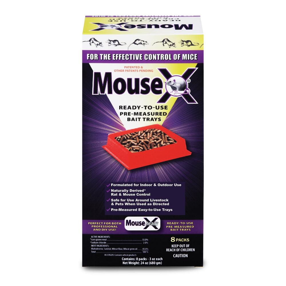 MouseX® Ready Trays - Safe and Effective Pest Control