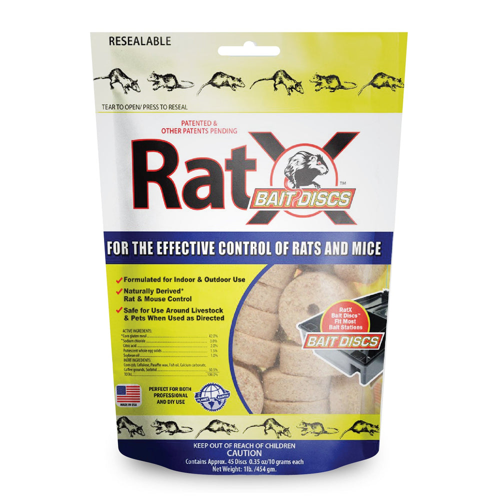 RatX Bait Discs: Effective & Safe Rat Control