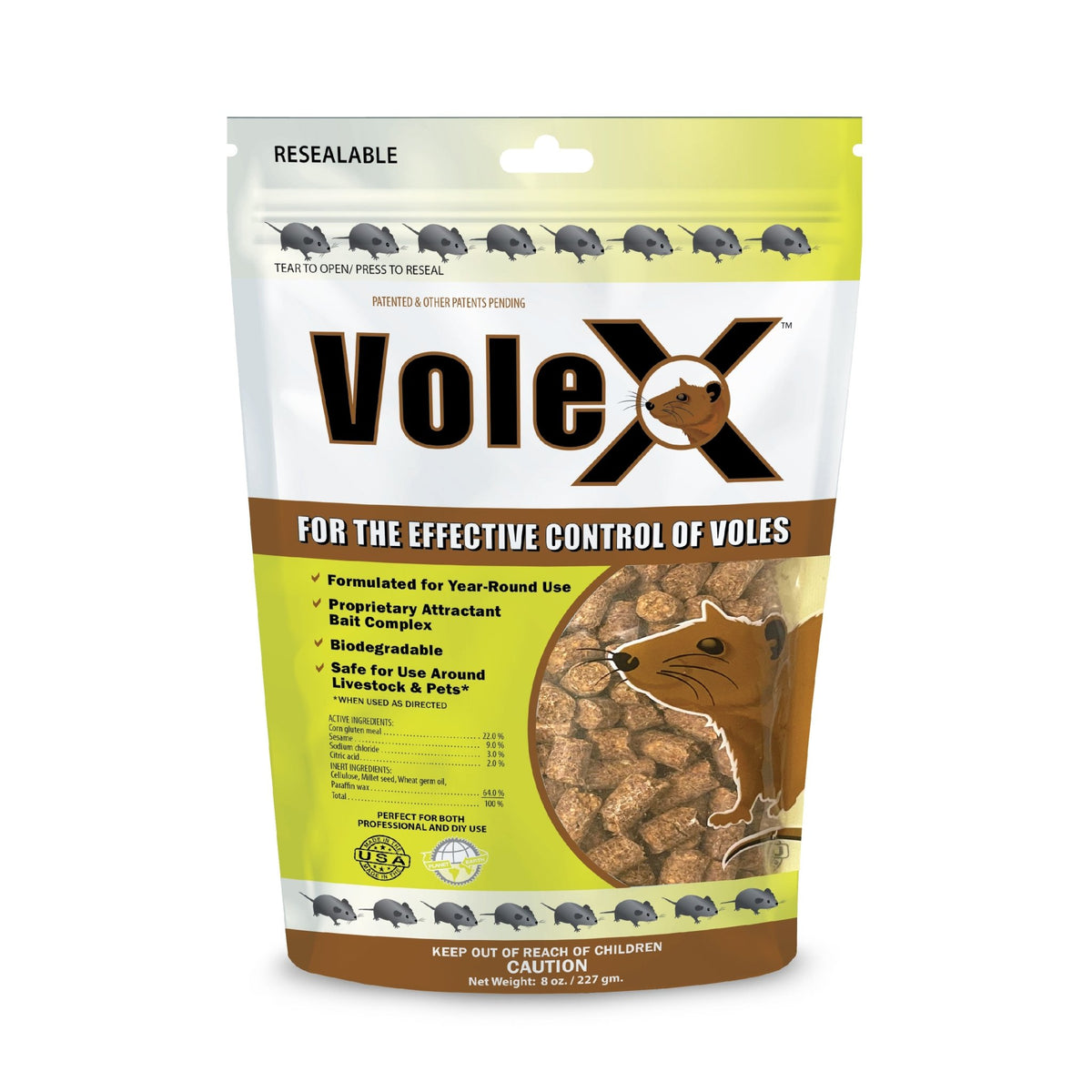 VoleX: Safe & Eco-Friendly Vole Control | EcoClear Products